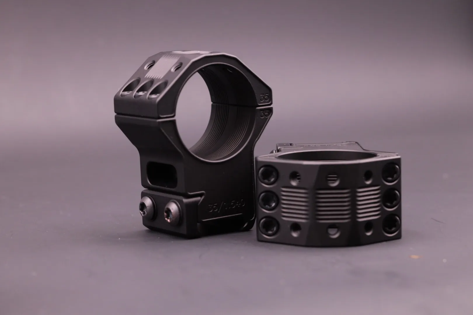Gray Ops 34mm Tactical Scope Rings - BOSSGear.ca